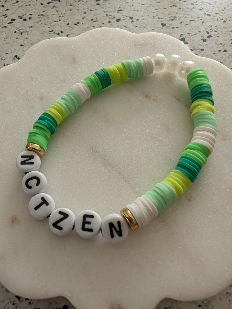 K Pop Bracelet. NCT Bracelet. NCTZEN Bracelets. Handmade K-pop ...
