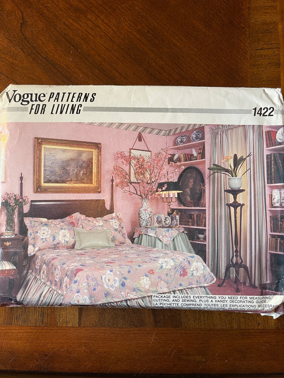 New Uncut Pillow Shams, Dust Ruffle, Bed Cover, Table Cover, Curtains ...