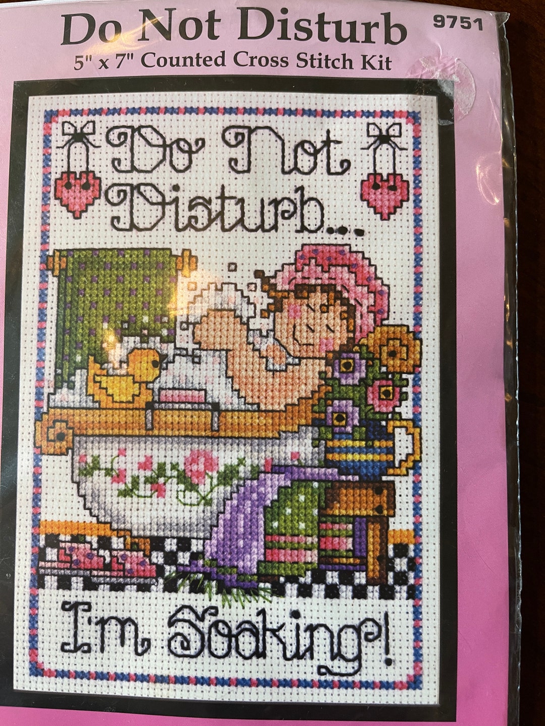 Design Works Crafts 5"x7" 'do Not Disturb' Counted Cross Stitch Kit - Etsy