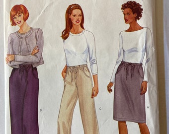 New Uncut Size 18-22 Misses Jumper & Jumpsuit, Butterick 5051 Sewing ...