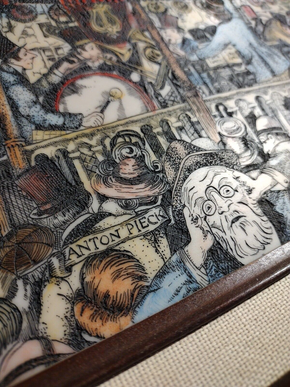 2 Anton Pieck Original Vintage Mid Century Etchings / Engravings Rare ...