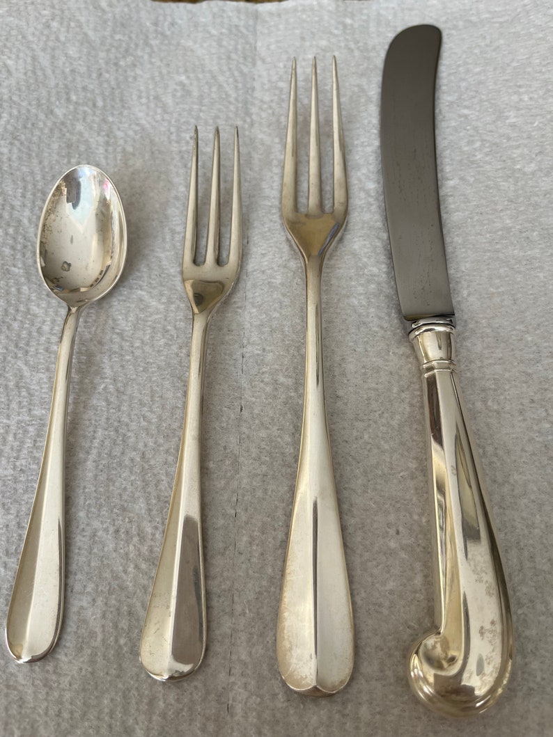 Stieff Sterling Flatware, Queen Ann Pattern - 24 Pieces - Etsy