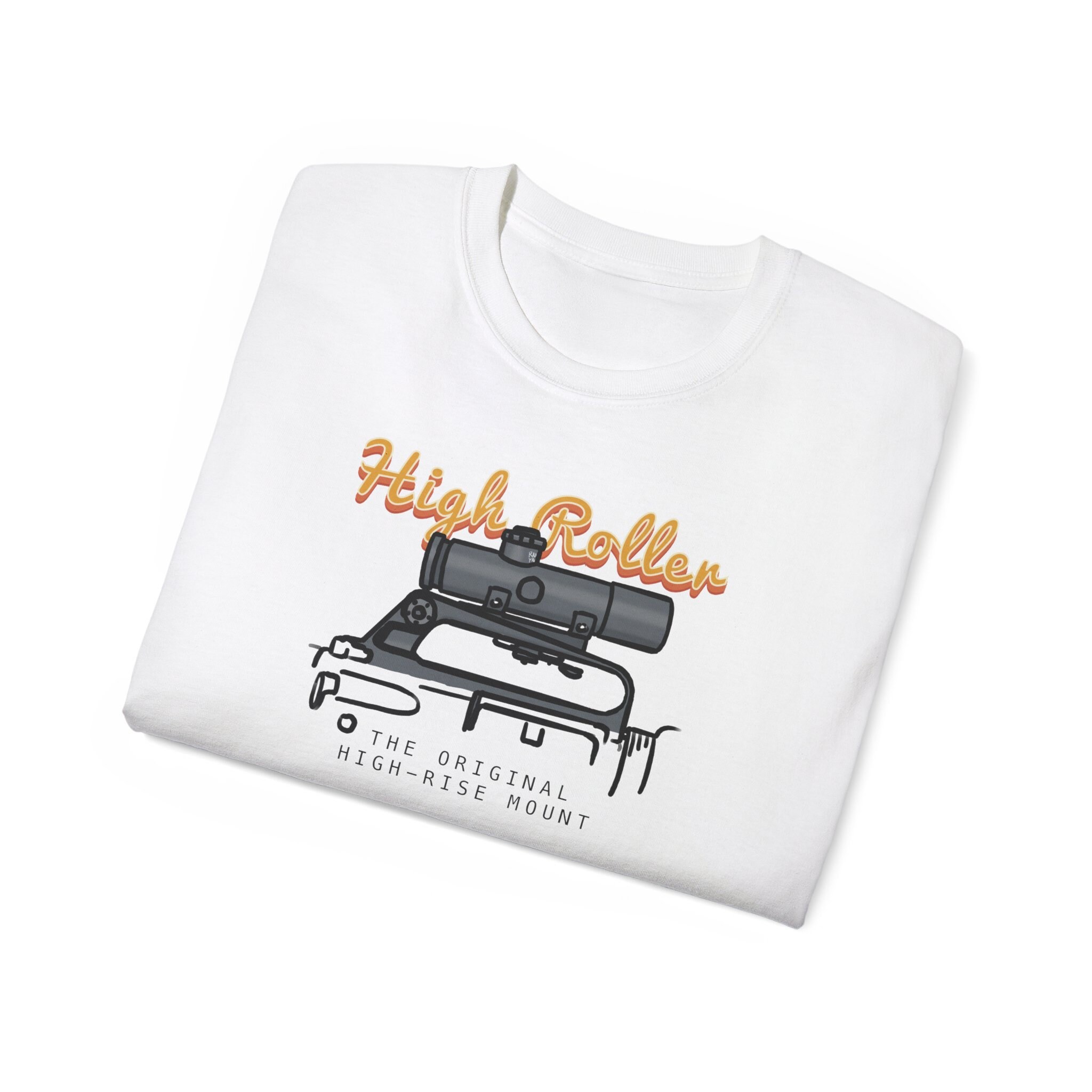 HIGH RISE | Armalite Rifle Fanclub Official Merch | Premium 2A Cotton T ...