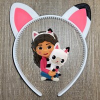 Pandy Paws Hair Clip Set | Gabby's Dollhouse Pandy Cat Ears Bow Set ...