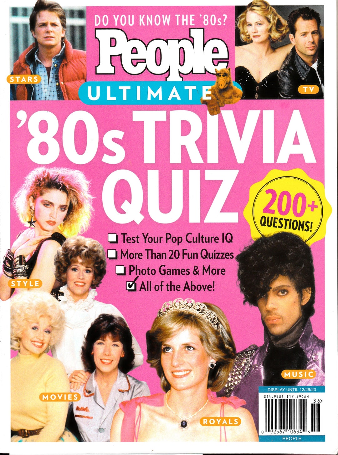 People Magazine, Ultimate 80s Trivia Quiz * 200 + Questions! Issue ...