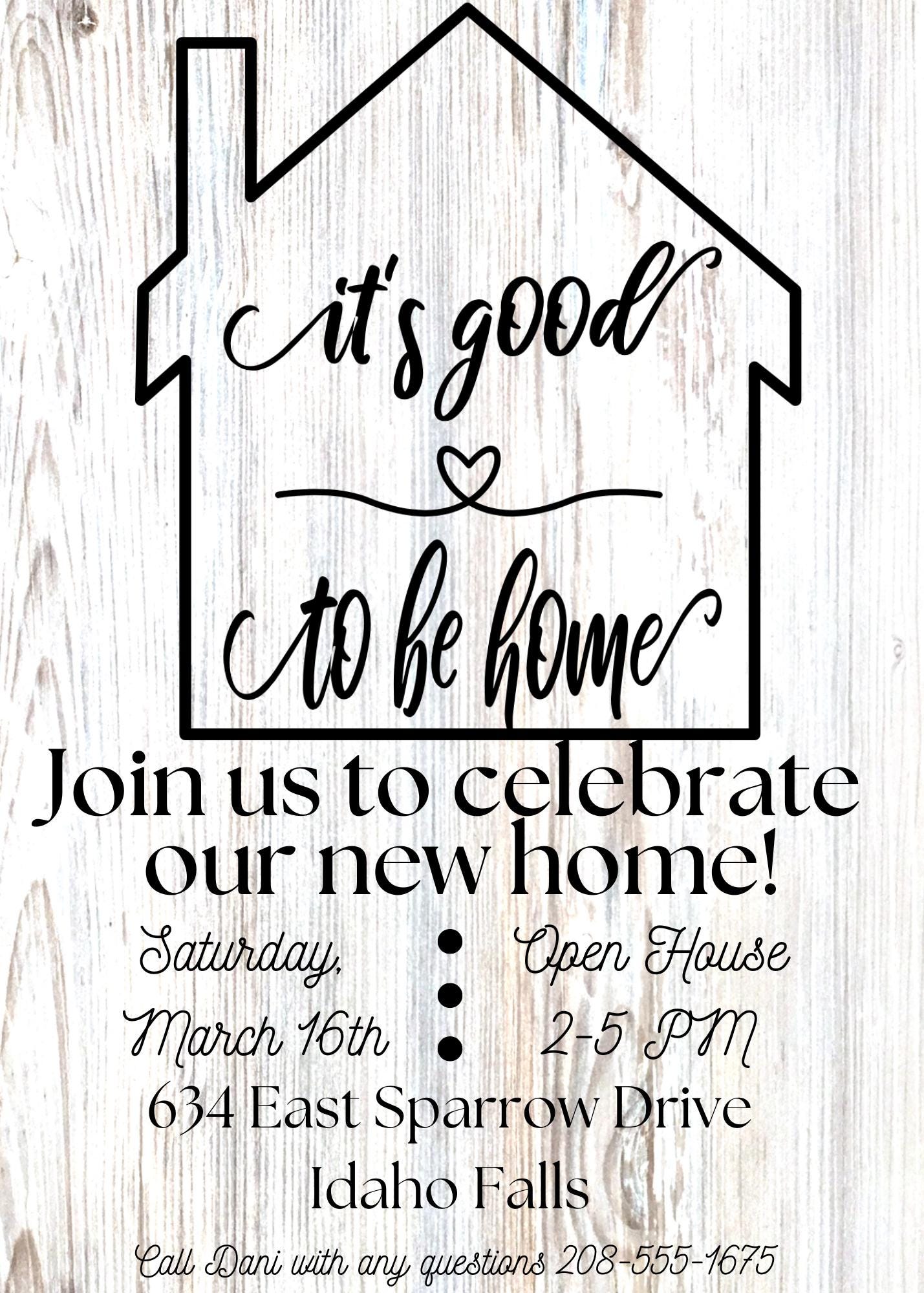 House Warming Invitation | Customize on Canva | House Warming Invite ...