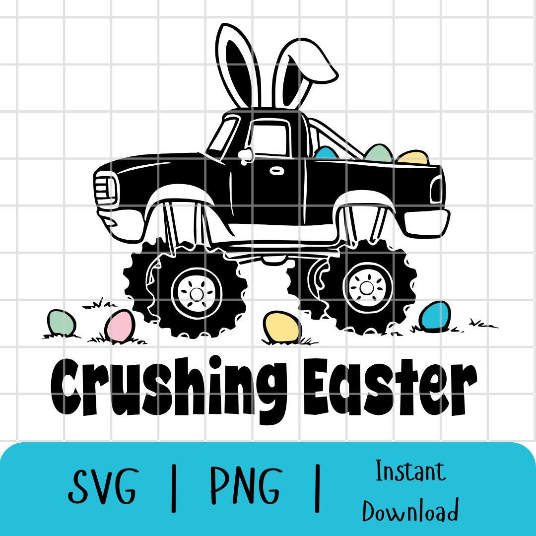 Boys Easter SVG | Easter Truck SVG | Toddler Boy Easter Shirt | Funny ...