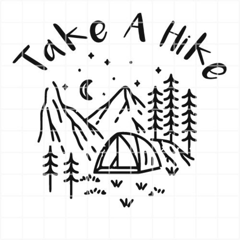 Hiking SVG | Take a Hike Svg| Outdoors Svg | Camping Svg | Perfect ...