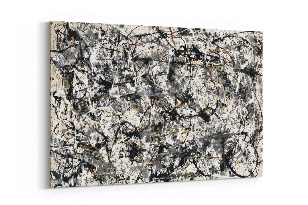 Cathedral by Jackson Pollock Canvas Art Prints for Living Room, Modern ...