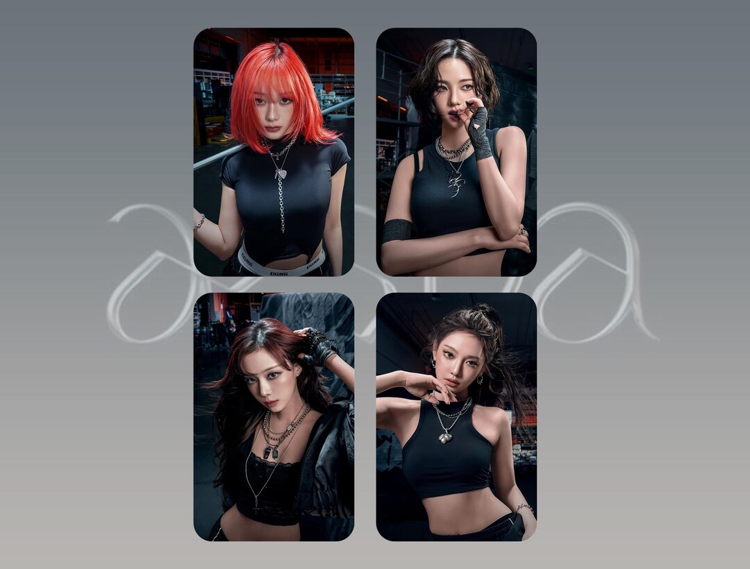 Aespa Photocard | Aespa Dirty Work | Aespa Kpop | Aespa Merch | Custom Kpop Collection | Karina ...