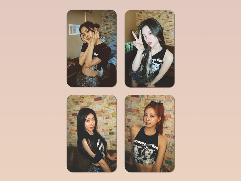 Itzy Photocard ITZY Kpop ITZY Merch Custom Kpop Collection ITZY Yeji ...