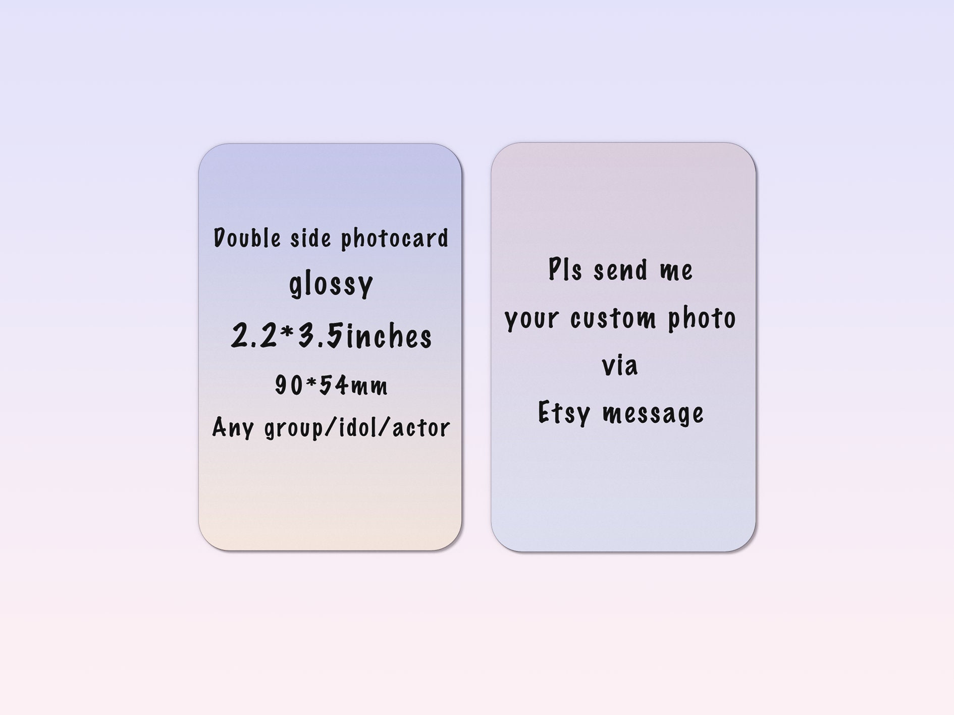 Kpop Custom Photocard Fanmade Photocard Photocard Kpop Kpop Merch Kpop ...