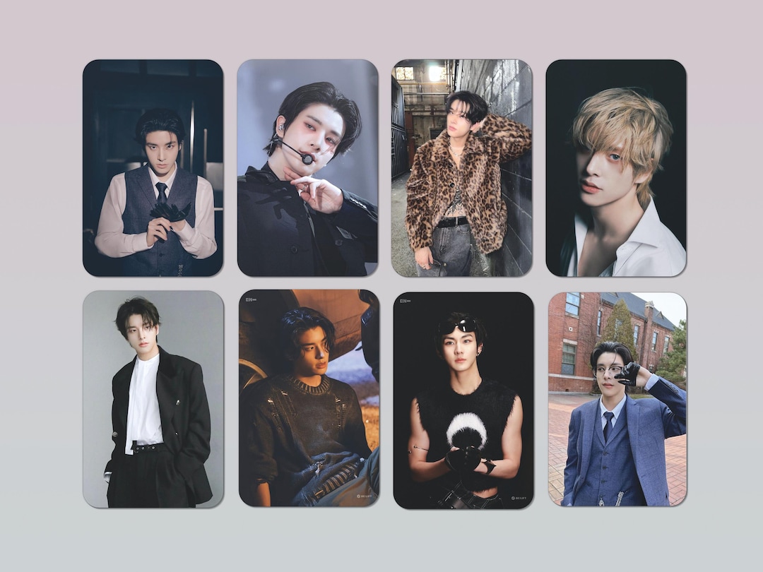 Jake Photocard, Set of 9 | Jake Enhypen | Jake Enhypen | Jake Gift for Her | Jake Kpop | En ...