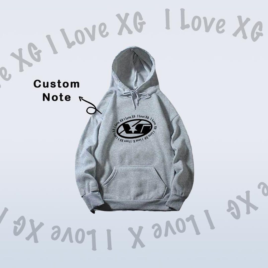 XG K-pop Custom Hoodie | Personalized Fan Gift - Etsy
