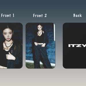 Itzy Gold Photocard ITZY Kpop ITZY Merch Custom Kpop Collection ITZY ...