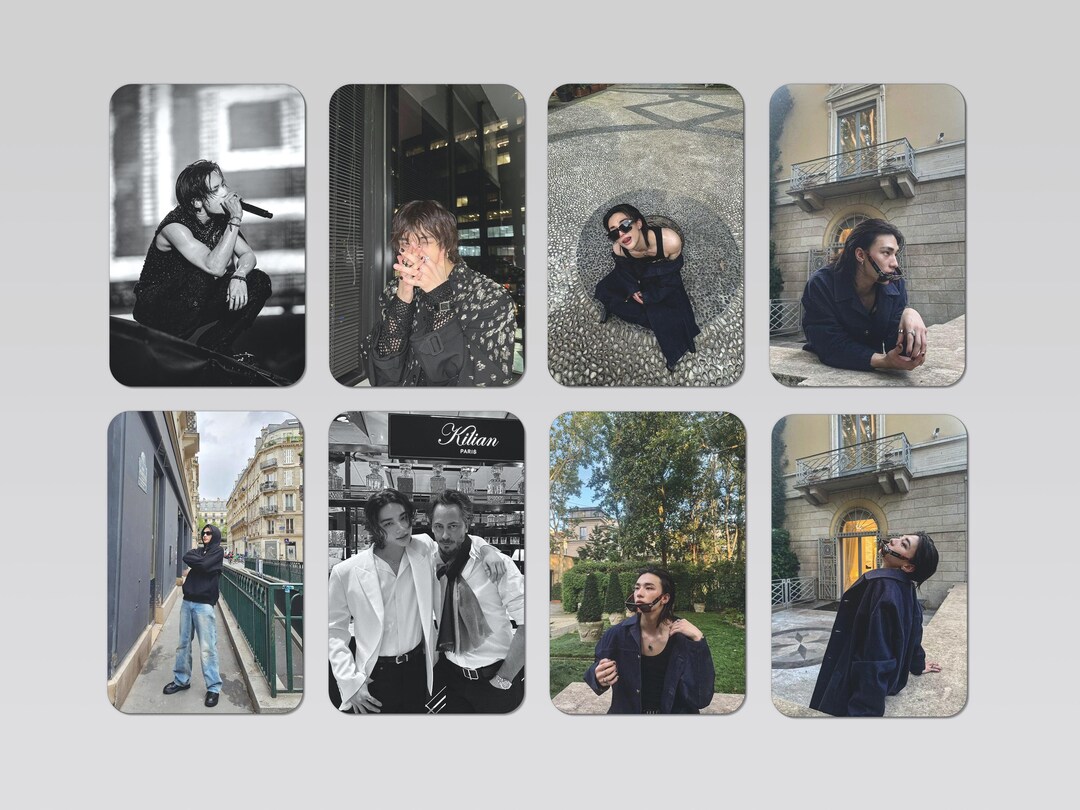 Hyunjin Photocard, Set of 9 Hyunjin SKZ Hyunjin Straykids Hyunjin Gift ...