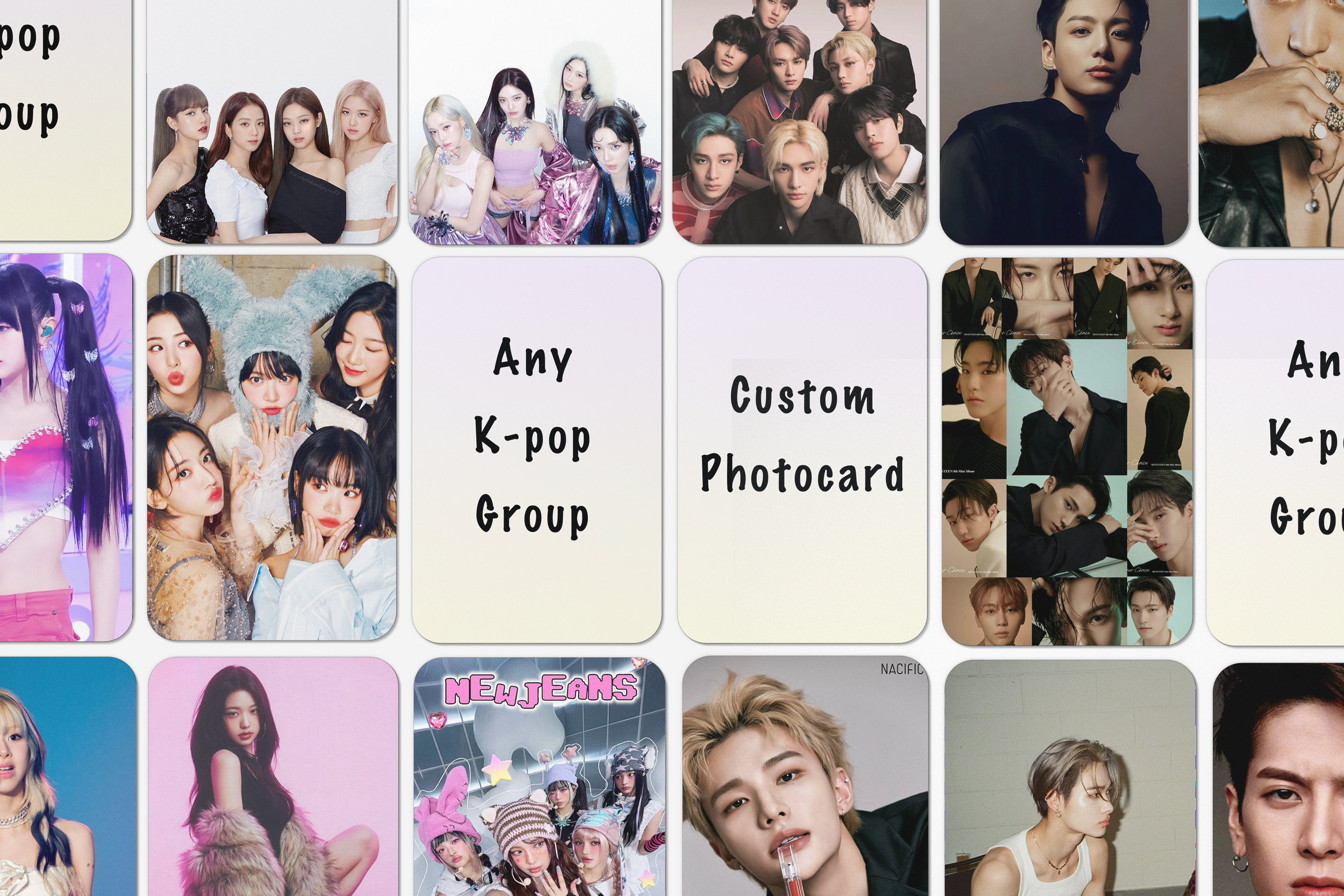 Kpop Custom Photocard Fanmade Photocard Photocard Kpop Kpop Merch Kpop ...