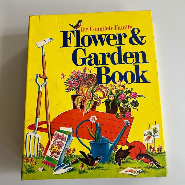 Vintage Garden Book - Etsy