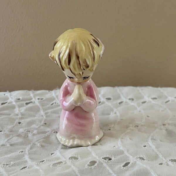 Girl Praying Figurine - Etsy