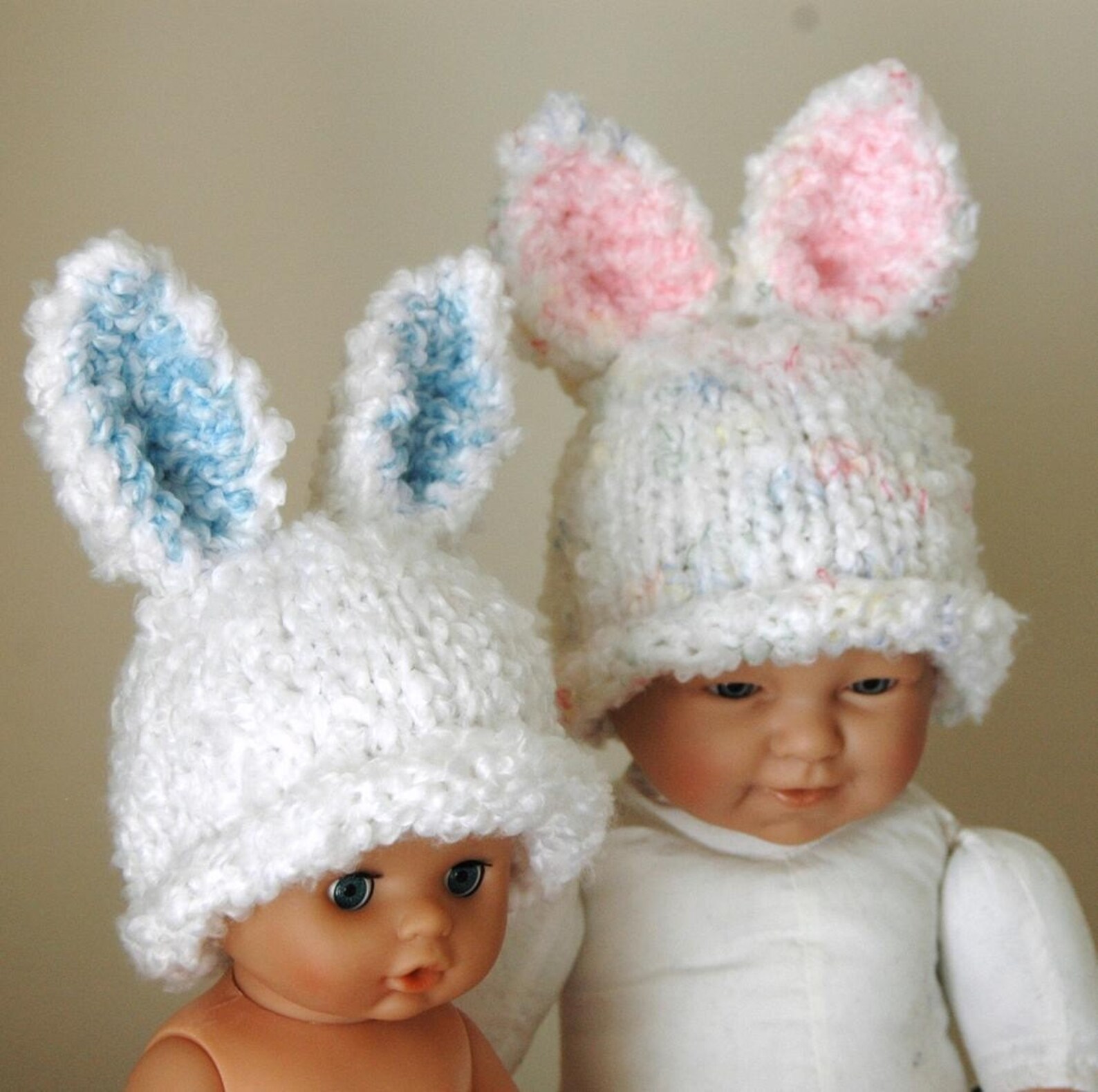 KNITTING PATTERN Baby Bunny Hat PDF | Etsy