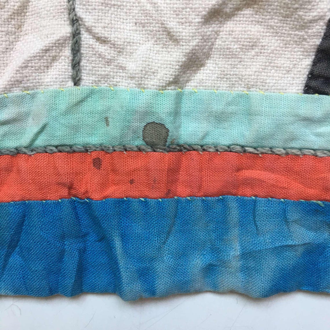 Vintage Handmade Egyptian Khayamiya Embroidered Textile Art / Patchwork ...
