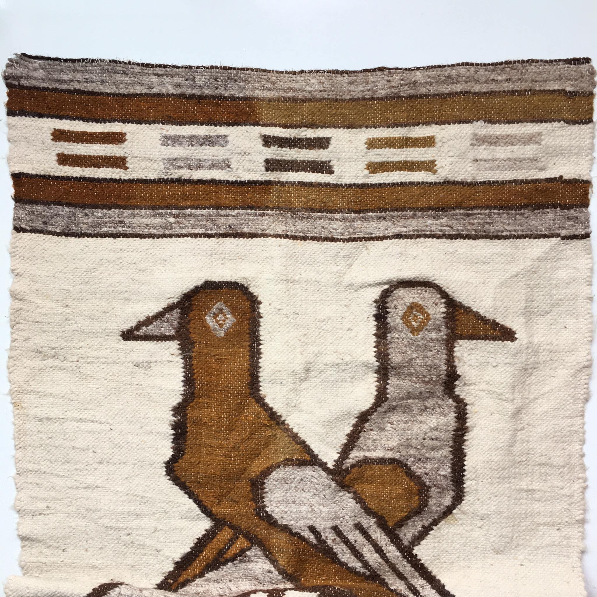 Vintage Peruvian Handwoven Wool Tapestry Wall Hanging Rug Folk Art - Etsy