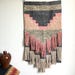 Vintage Handwoven Wool Tapestry Wall Hanging Rug Folk Art - Etsy