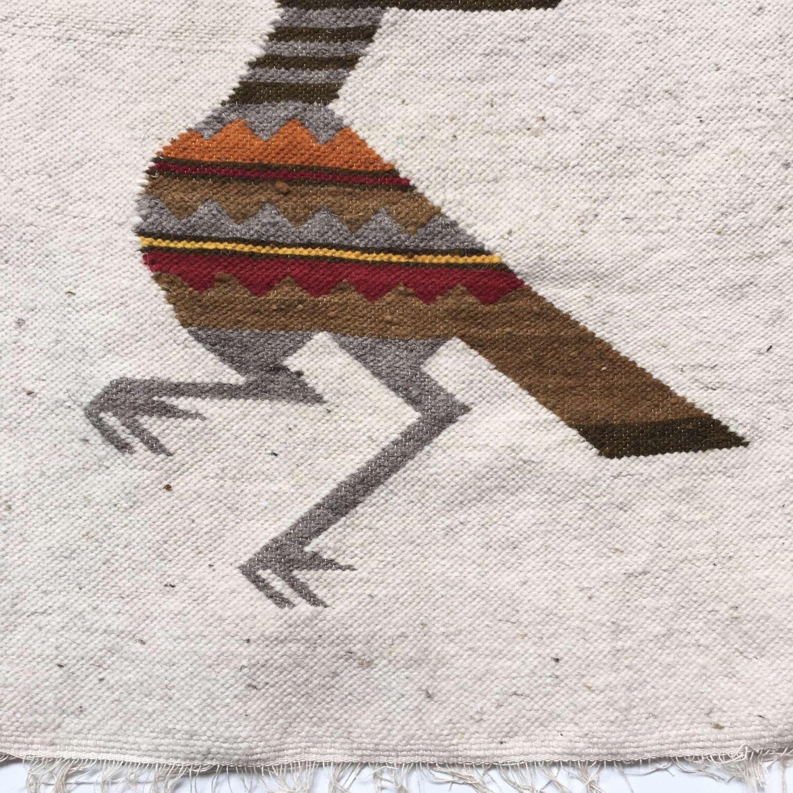 Vintage Ecuador Handwoven Wool Tapestry Wall Hanging Rug Folk Art - Etsy