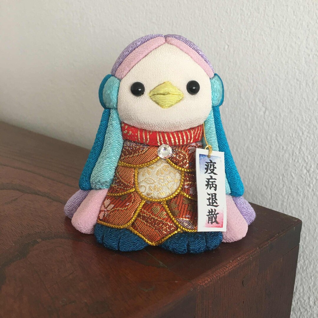 Amabie-chan Kimekomi Craft Kit Japanese Traditional Doll - Etsy
