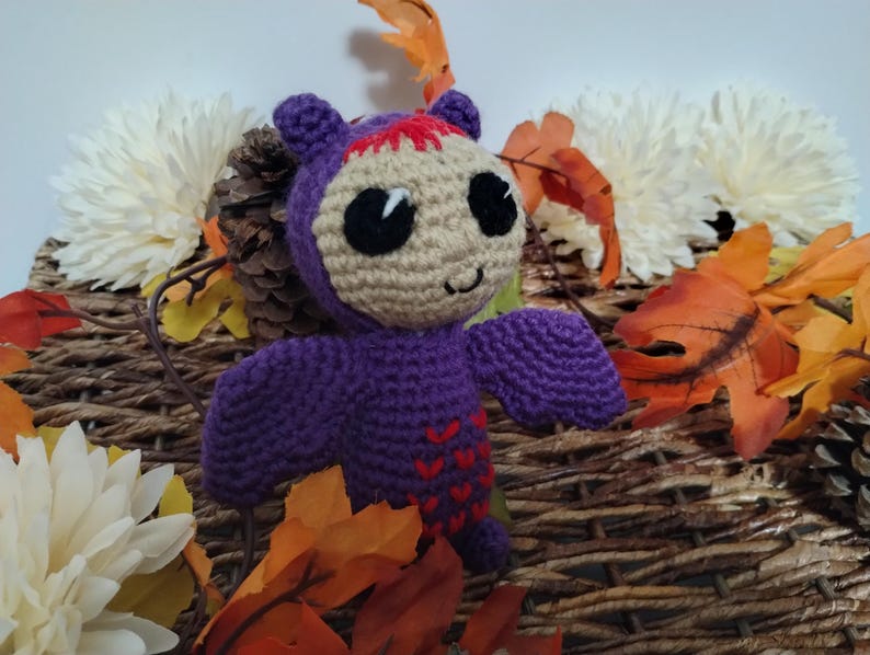 Crochet Halloween Child in Bat Costume Amigurumi - Etsy