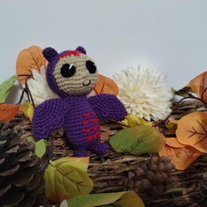 Crochet Halloween Child in Bat Costume Amigurumi - Etsy