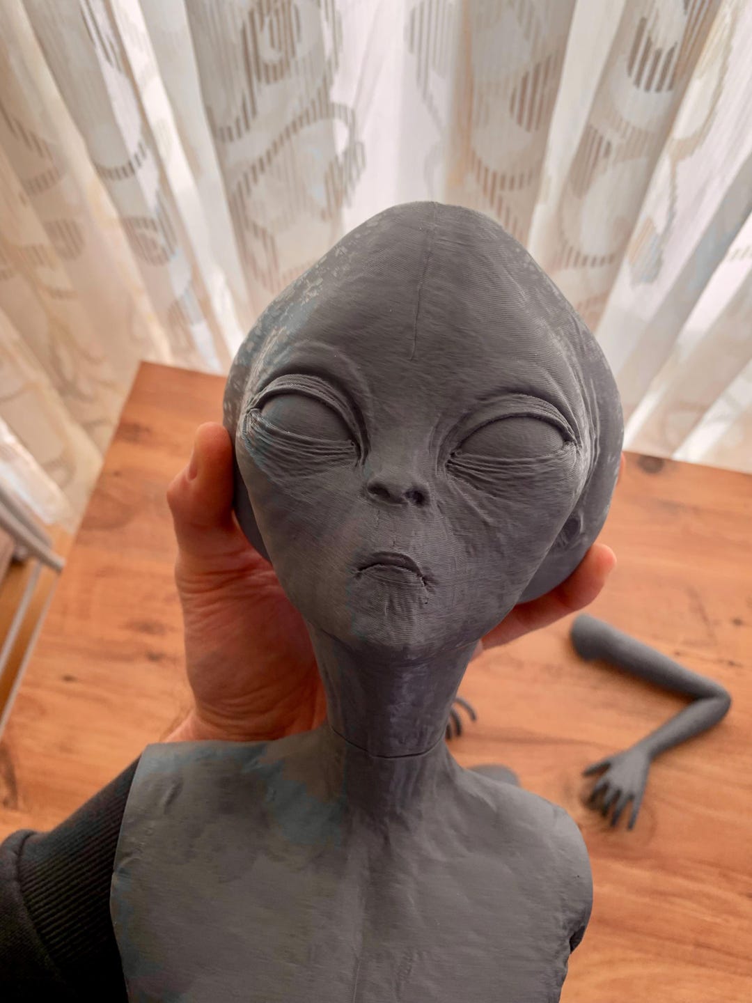 Grey Alien Wall Decor - Etsy