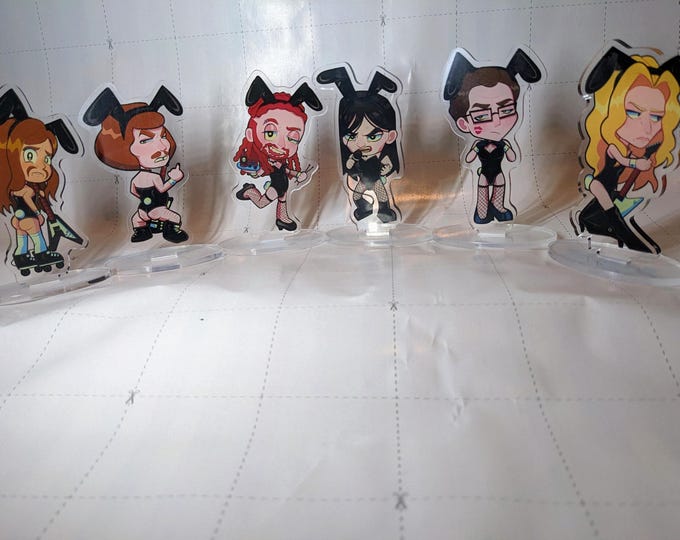 Metalocalypse Dethklok Acrylic Keycharm - Etsy
