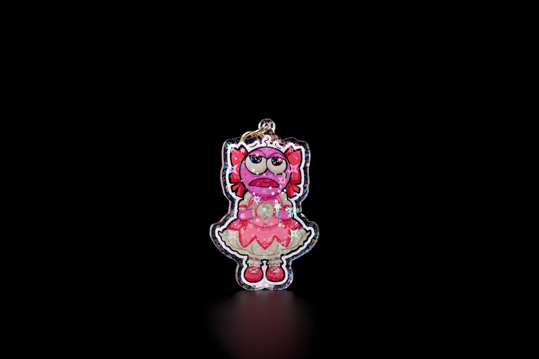 Magical Girl Smiling Friends Holographic Keychains, Adult Swim Pim - Etsy