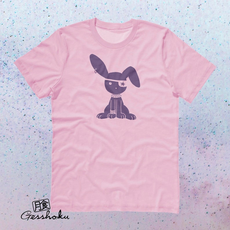 Goth Rabbit T Shirt Visual Kei Punk Bunny Shirt Kawaii Etsy