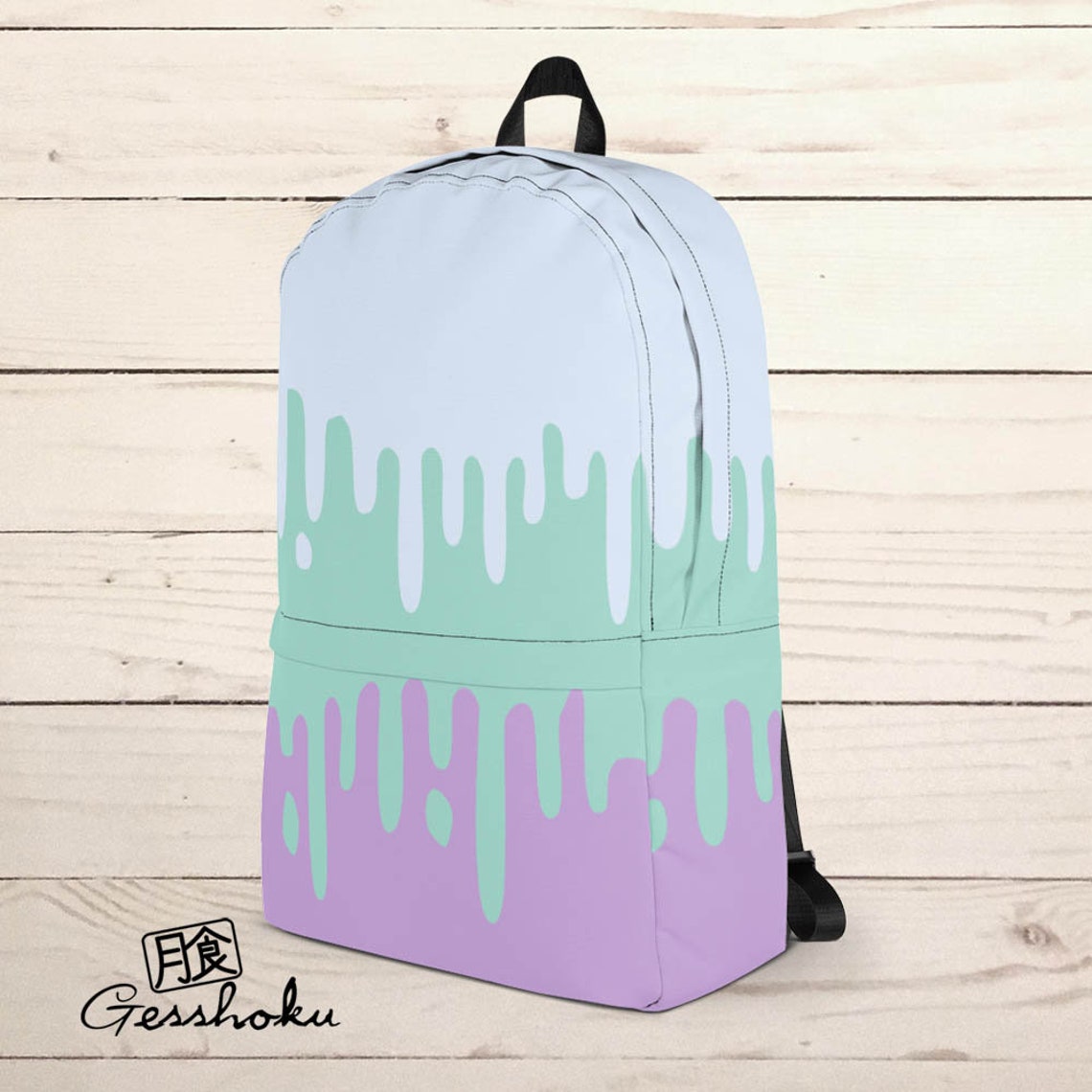 Mermaid Slime Backpack Kawaii Fairy Kei Pastel Backpack | Etsy