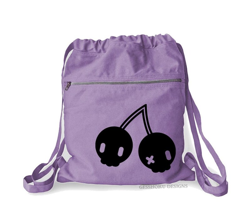Yami Kawaii Cherry Backpack Pastel Goth Kawaii Cherries Bag - Etsy