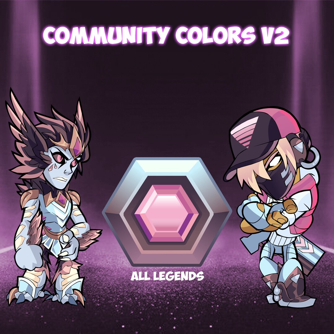 Brawlhalla V2 Community Colors All Legends - Etsy