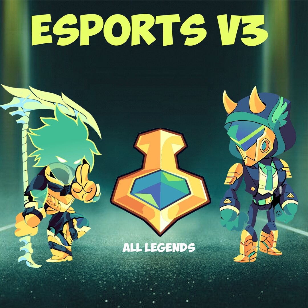 Brawlhalla Espors V3 Color for ALL Legends - Etsy