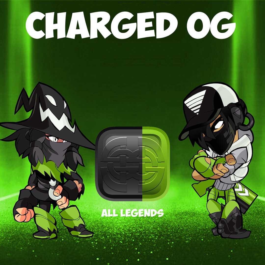 Brawlhalla OG Charged Colors All Legends - Etsy