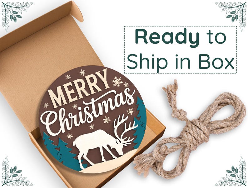 Christmas Door Hanger | Deck the Halls Quote Sign | Festive Ornament ...