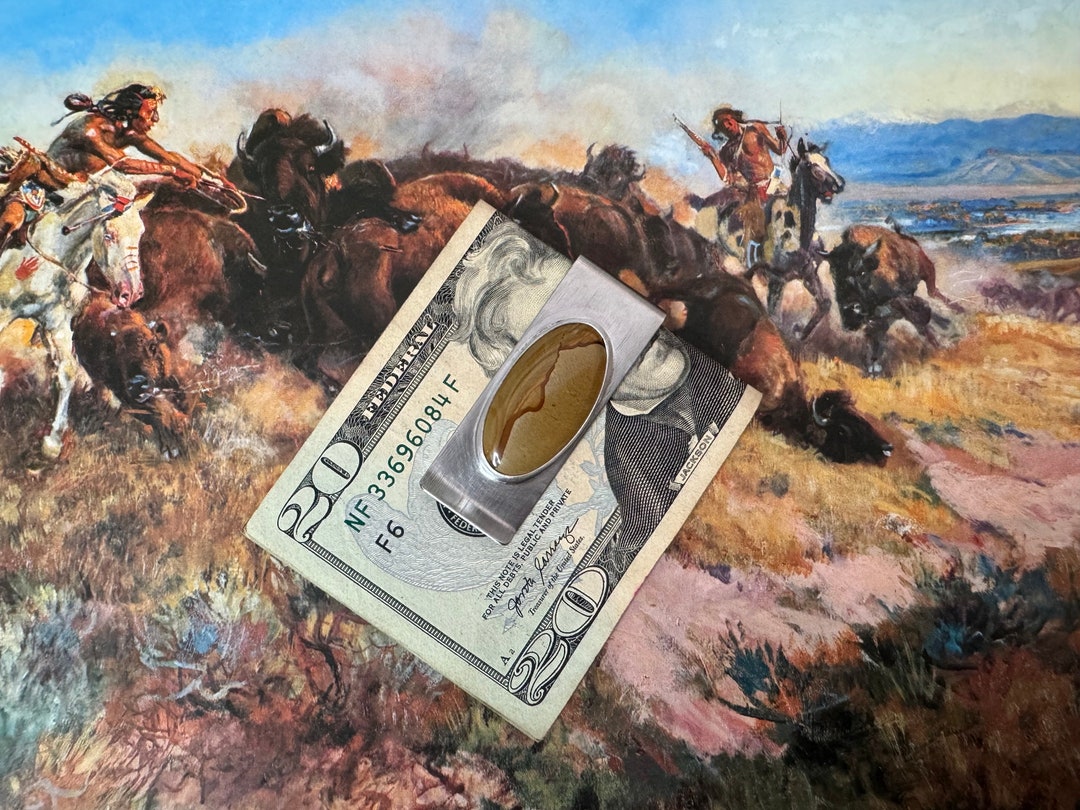 Jasper Money Clip - Silversmith - Metalsmith Jewelry - Etsy