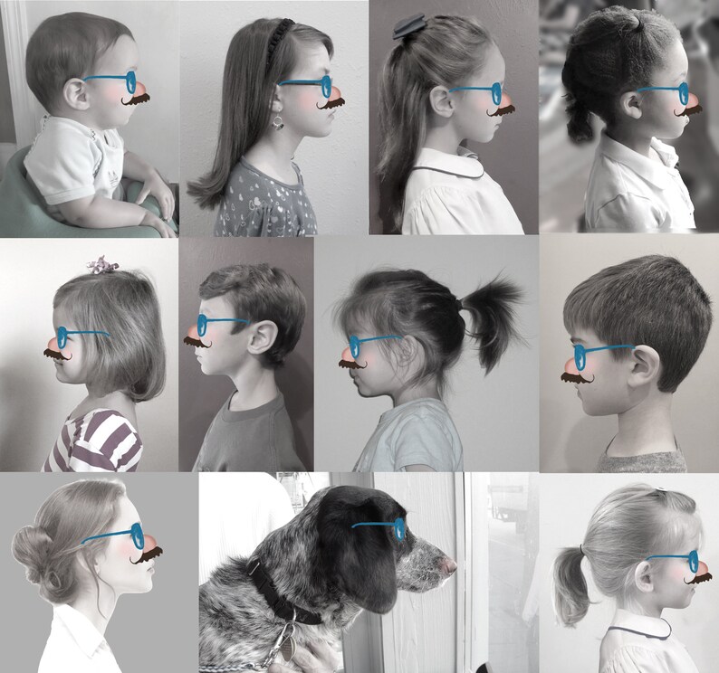 Custom Silhouette Cameo Portrait Profile Picture on Vintage - Etsy