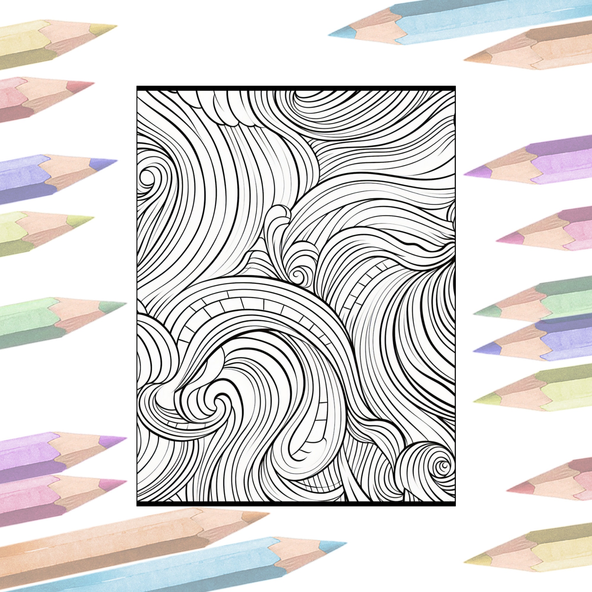 Ocean Mindfulness Colouring Book 37 Pages - Etsy