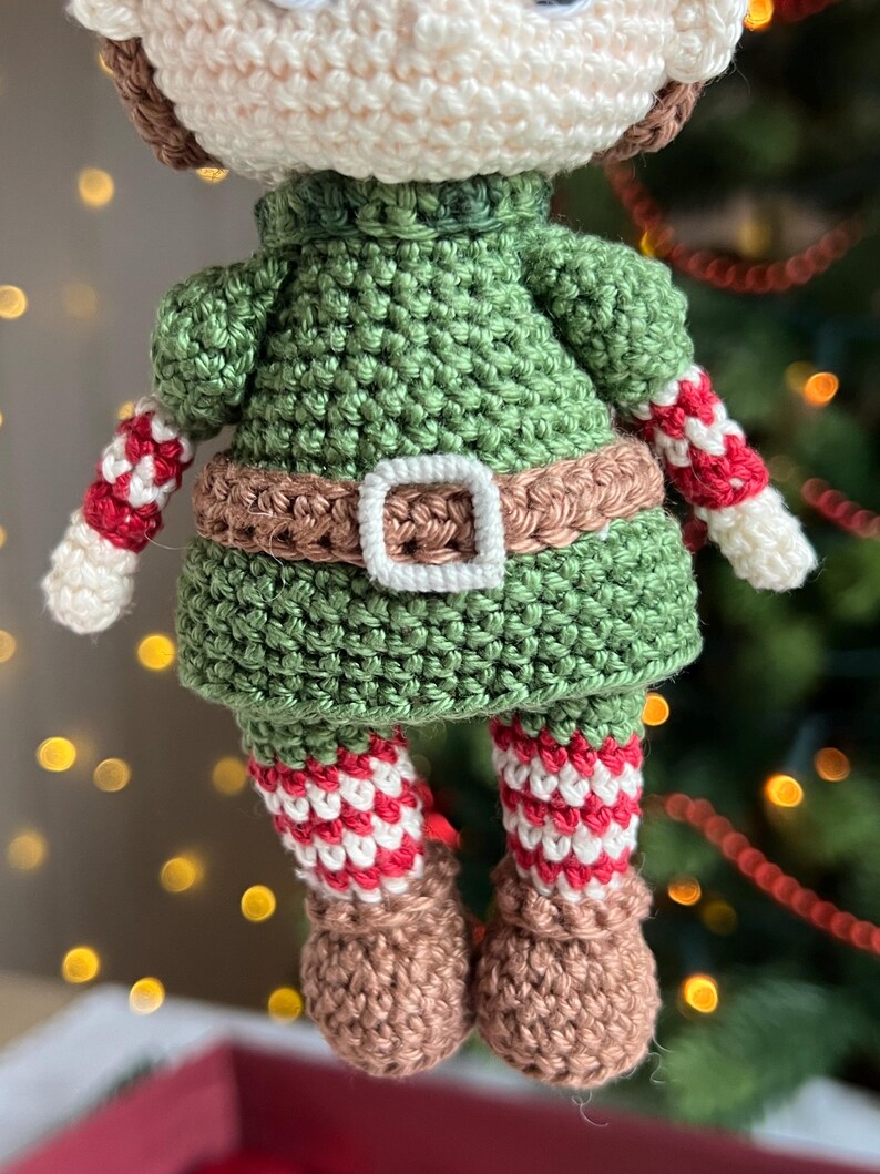Amigurumi Crochet Pattern Christmas Elf - Crochet Pattern, PDF ...