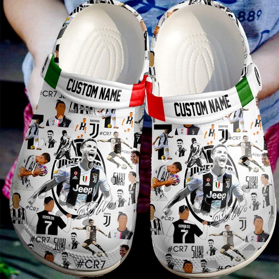 Cristiano Ronaldo CR7 Clogs Portugal Football Champion Design ...