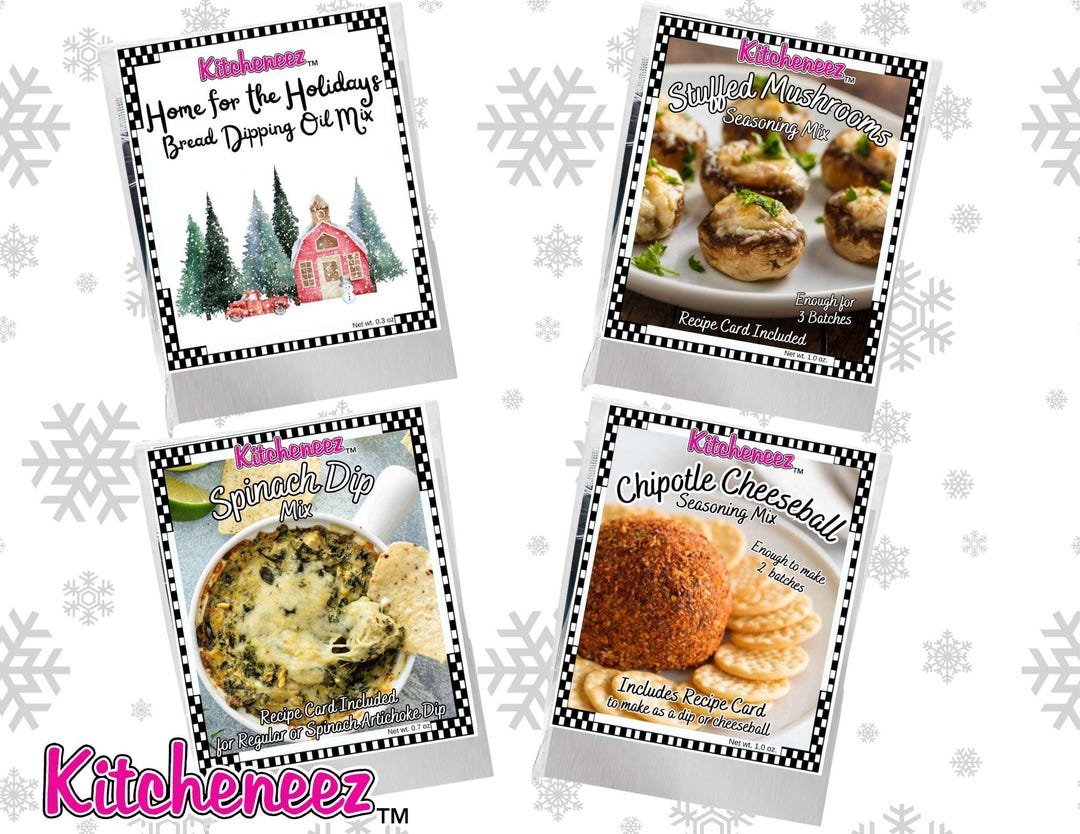Holiday Appetizer Bundle Perfect for Gifts Mixes for Bread Dipping Oil ...