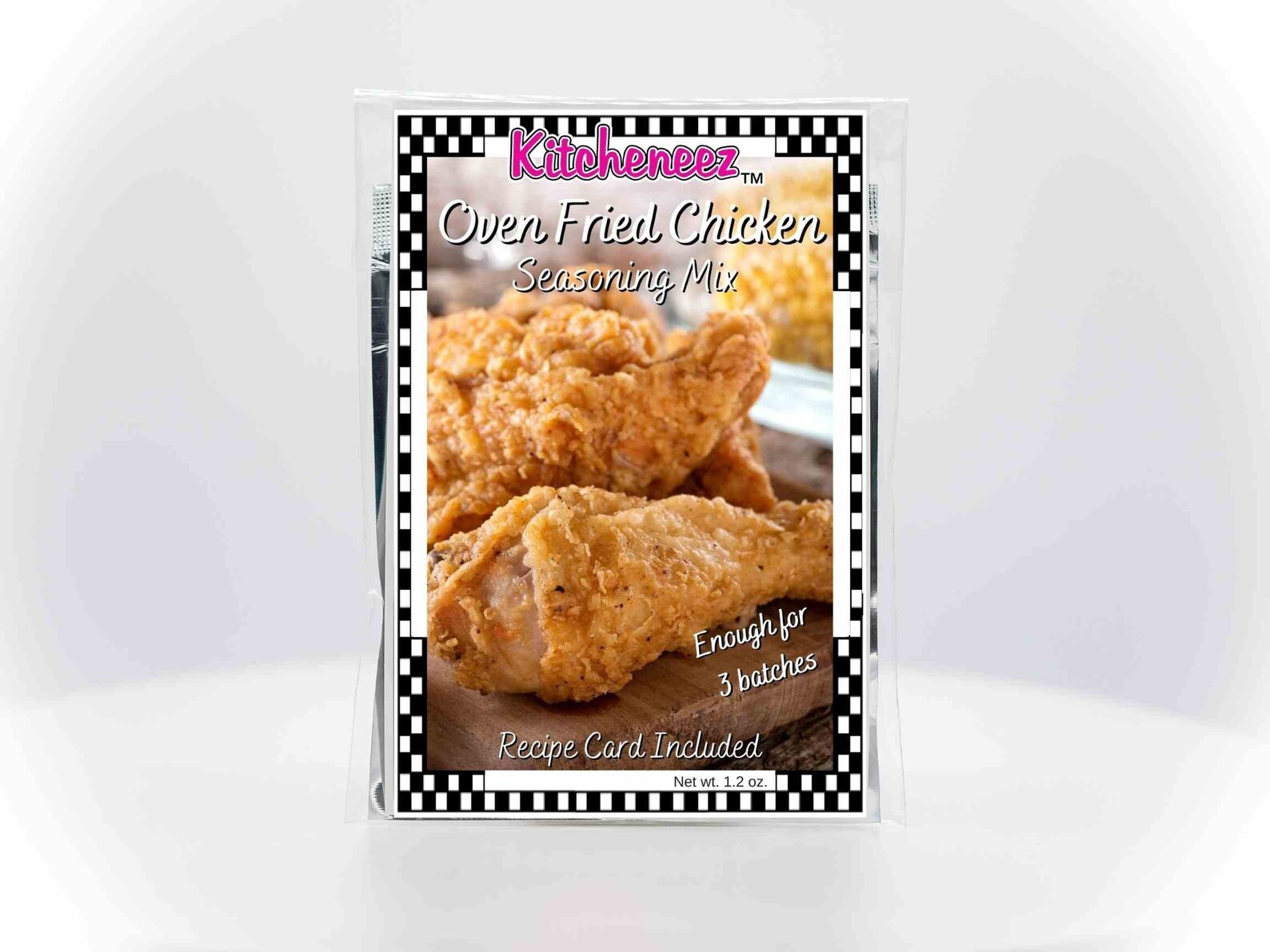 Kitcheneez Southern Style Oven Fried Chicken Spice Seasoning Mix ...