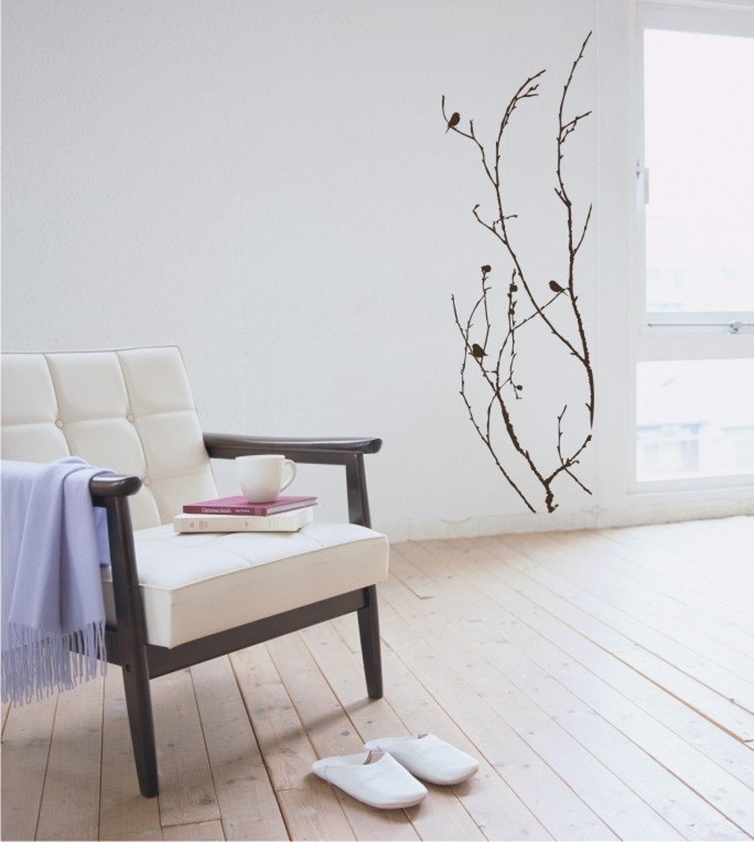 Tree Wall Decal Nature's Elegance - Vinyl Wall Stickers Art Graphics ...