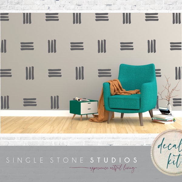 Pattern Wall Decal - Etsy